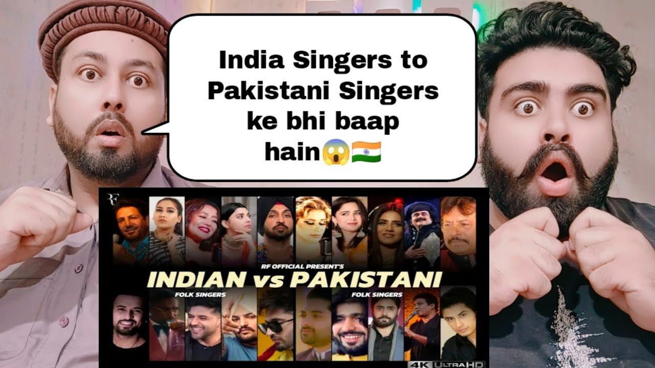 Indian Folk Singers vs Pakistani Folk Singers | Pakistani unique - YouTube