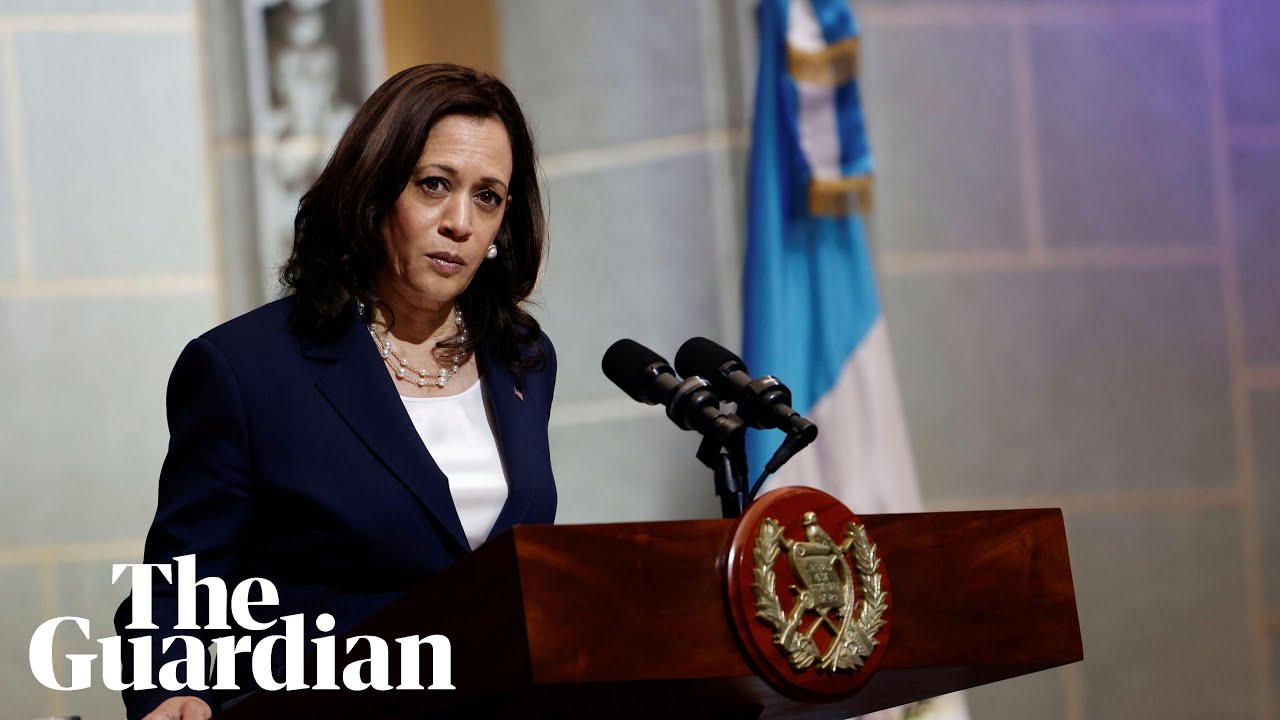 Kamala Harris tells migrants 'do not come' during talks in Guatemala ...