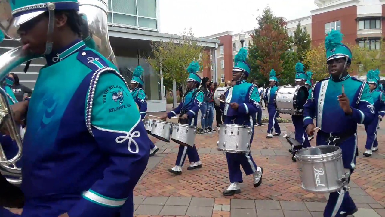 South Atlanta High School Marching Band on the JSU Plaza 2017 JSU ...