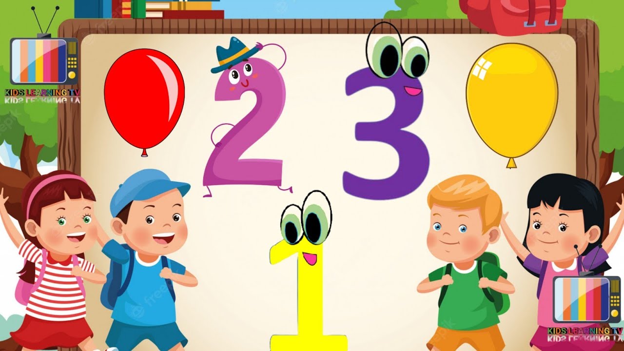 Numbers from one to ten for kids🌟🥳🎉 - YouTube