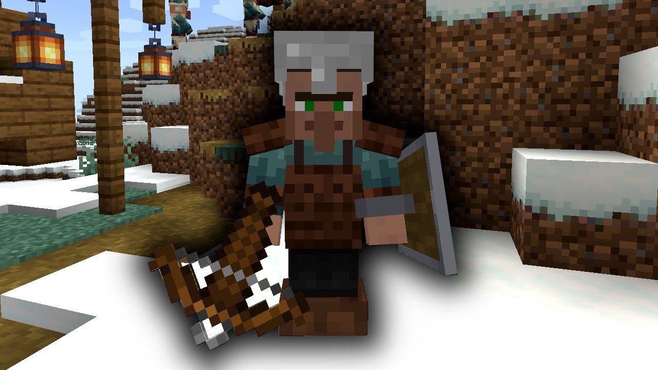 Protege tus *ALDEAS* con estos *GUARDIAS* / Guard Villagers 1.17.1 ...