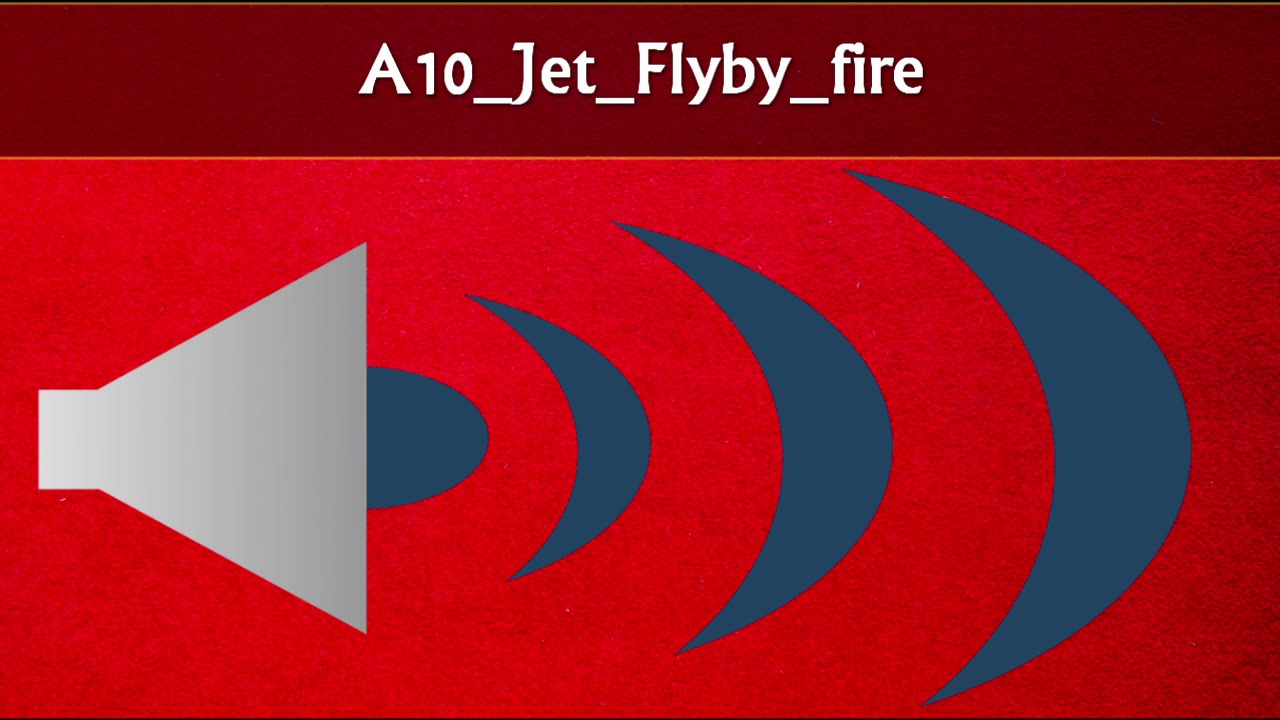 A10 Jet Flyby fire Sound Effects - YouTube