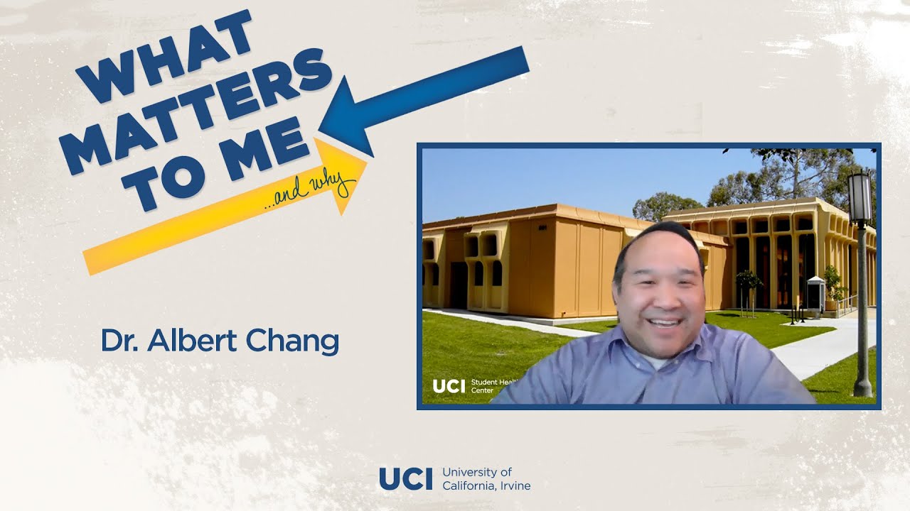 What Matters to Me and Why - Dr. Albert Chang - YouTube