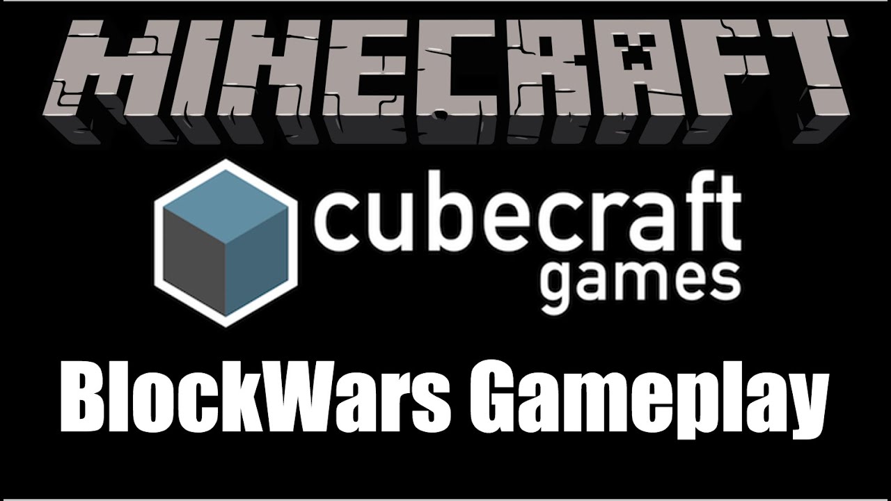 Minecraft - CubeCraft Games PE/Bedrock Server - BlockWars Gameplay ...