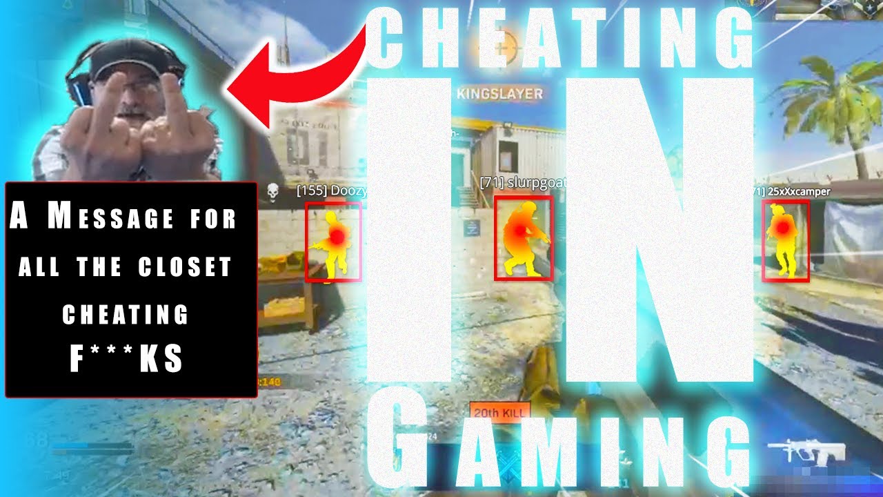 A MESSAGE TO ALL THE CHEATERS IN GAMING - YouTube
