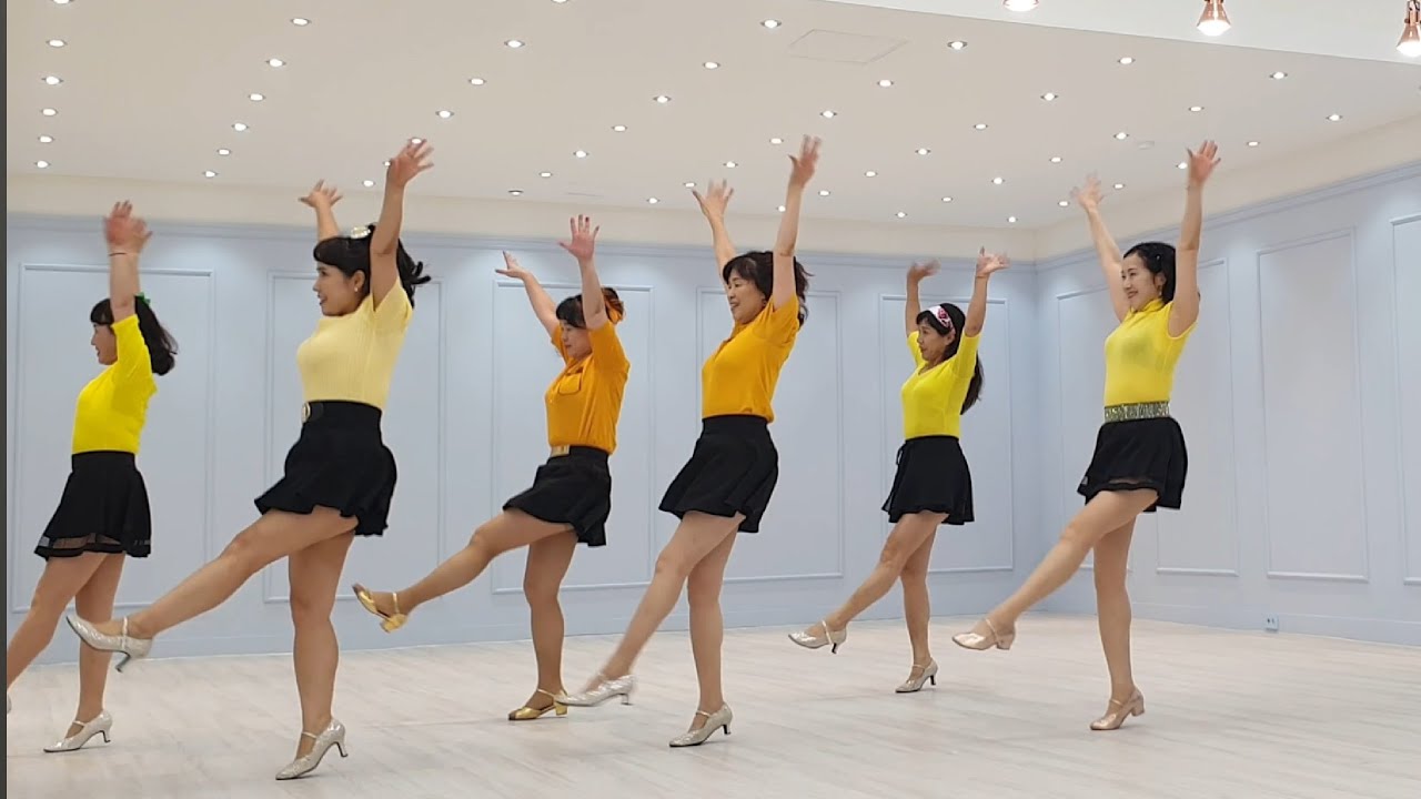 Waterloo Remix Line Dance 워터루 라인댄스 - YouTube