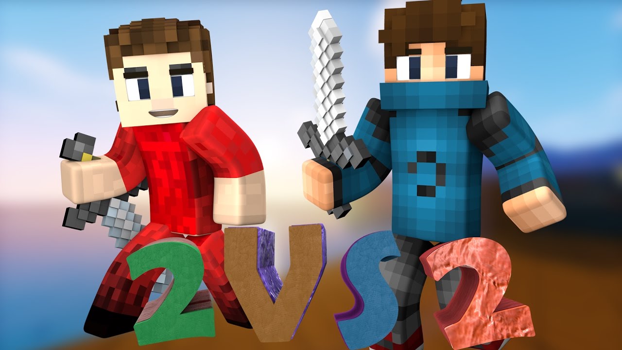 PVP 2 VS 2 | Minecraft PVP - YouTube