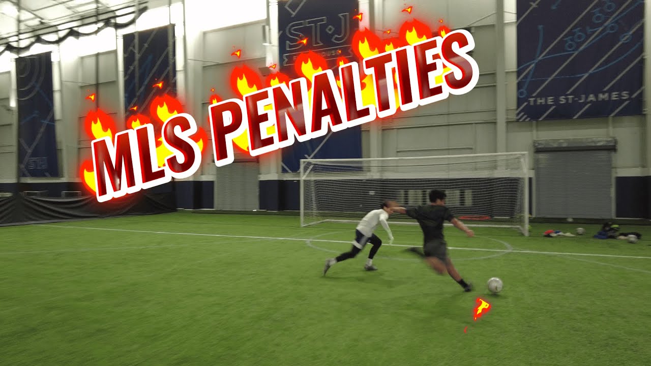 MLS PENALTIES VS MLS NEXT GOALKEEPER - YouTube