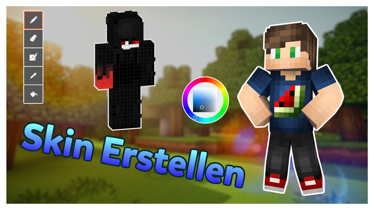 Professionellen Minecraft Skins am PC erstellen (Einfach/Webseite)🤔 ...