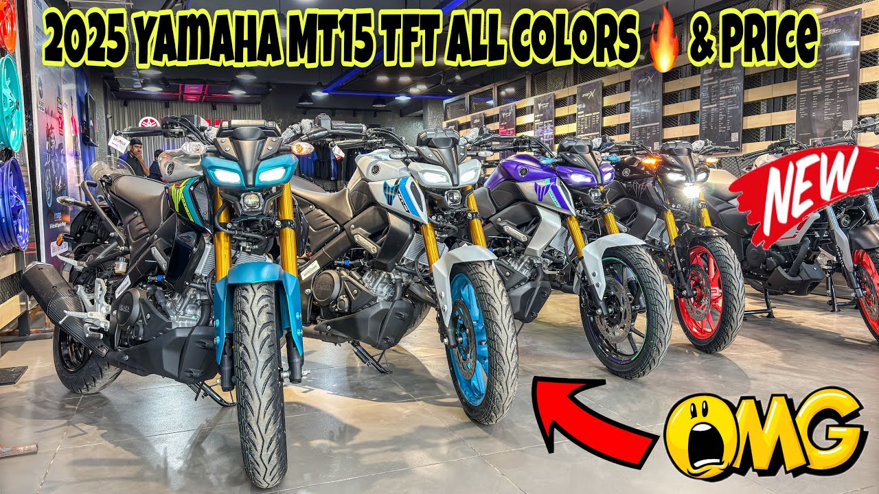 2025 Newly Updated Yamaha Mt 15 V2.0 All Colours Review Price ...