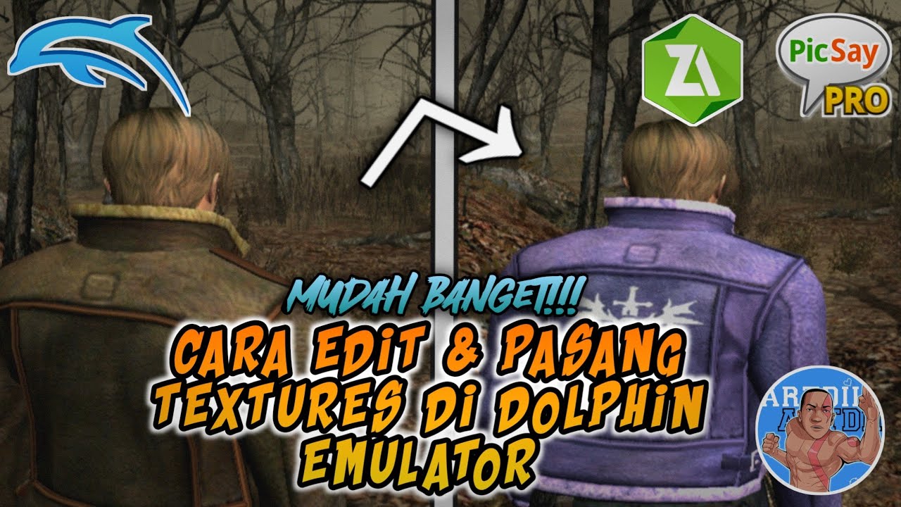 TUTORIAL EDIT TEXTURE DOLPHIN EMULATOR + CARA PASANG MOD TEXTURE - YouTube
