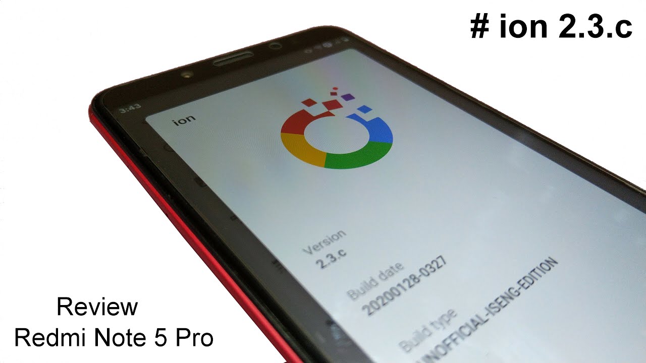 ion 2.3.c Rom Android 10 Rom For Redmi Note 5 Pro - YouTube