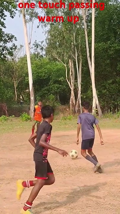 one touch passing warm up - YouTube