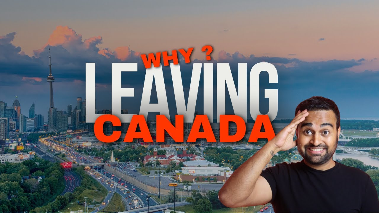 Why is everyone talking about LEAVING CANADA? - YouTube