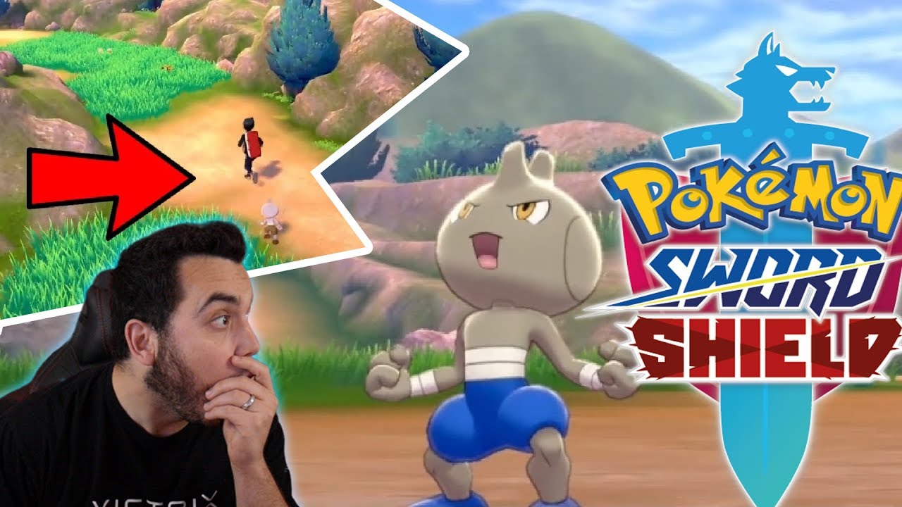 1ST ENCOUNTER! This Shiny CHASED ME! Shiny Tyrogue in Pokemon Sword and ...