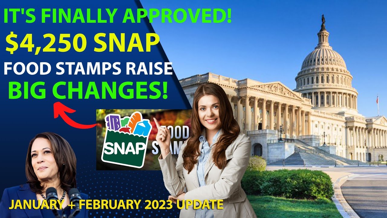 NEW SNAP Raise 2023 ($4250 BENEFITS) - EBT Food Stamp (FEBRUARY 2023 ...