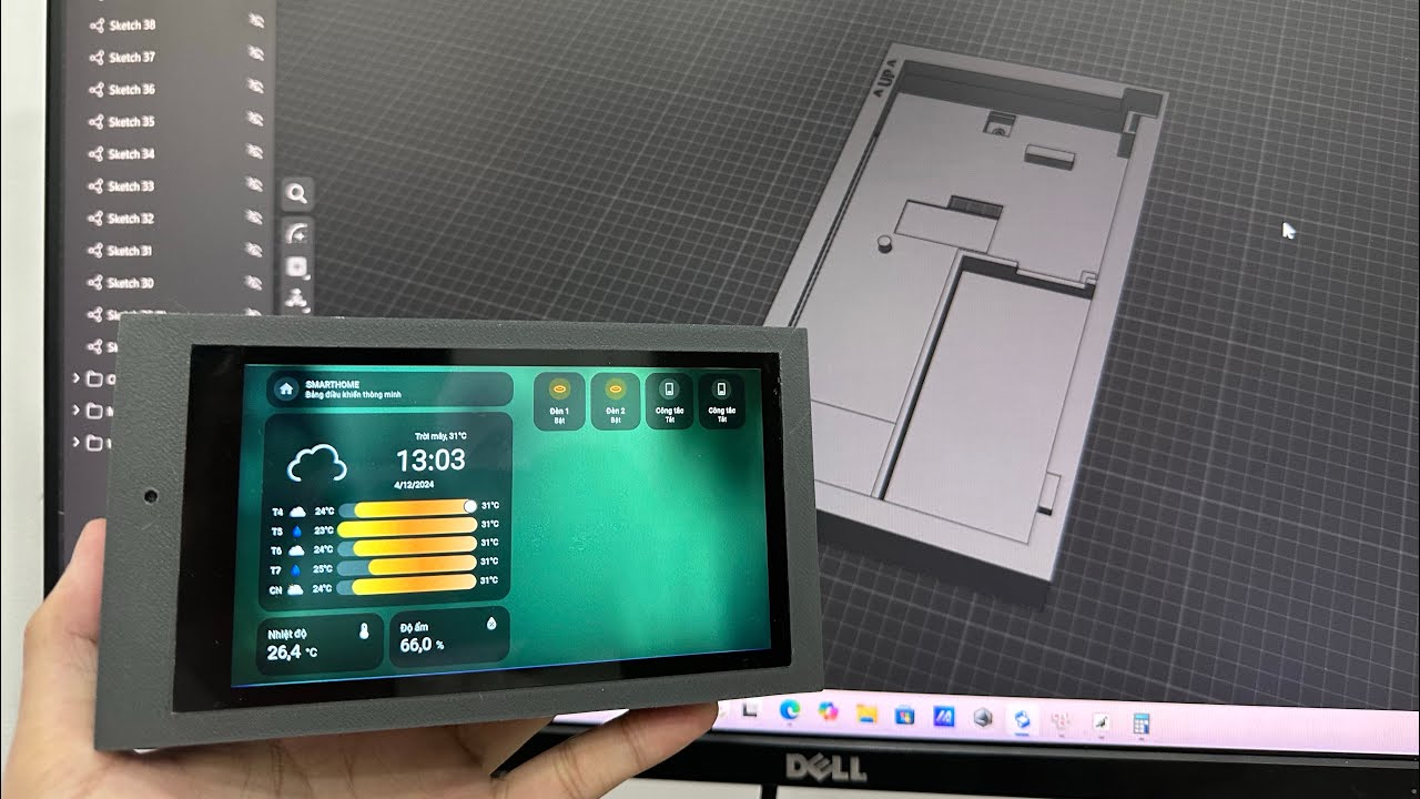 Thứ này sinh ra là để dành cho nhau | Biến máy Pos thành màn hình điều ...