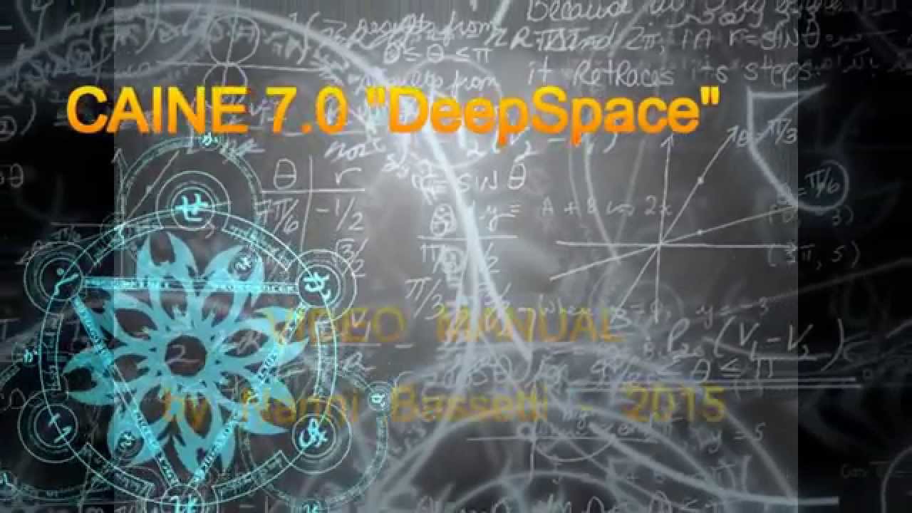 CAINE 7.0 "deepspace" Gnu/linux live distro - Video manual - YouTube