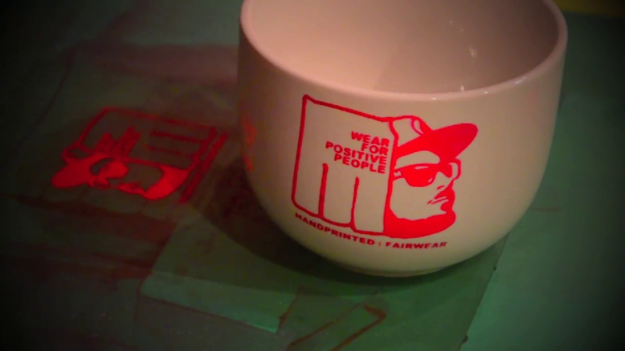 DIY Screen Printing On Coffe Mugs YouTube DIY Screen Printing On Coffe Mugs YouTube