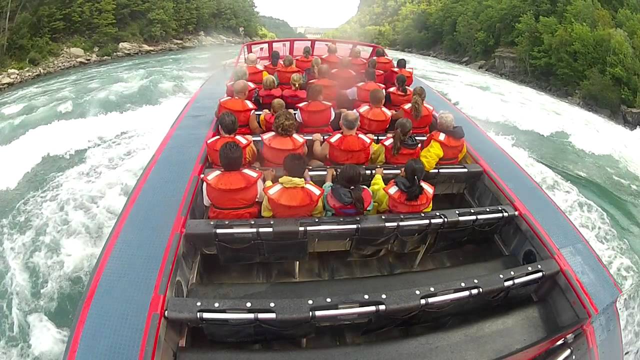 Niagara River Jet Boat ride - YouTube