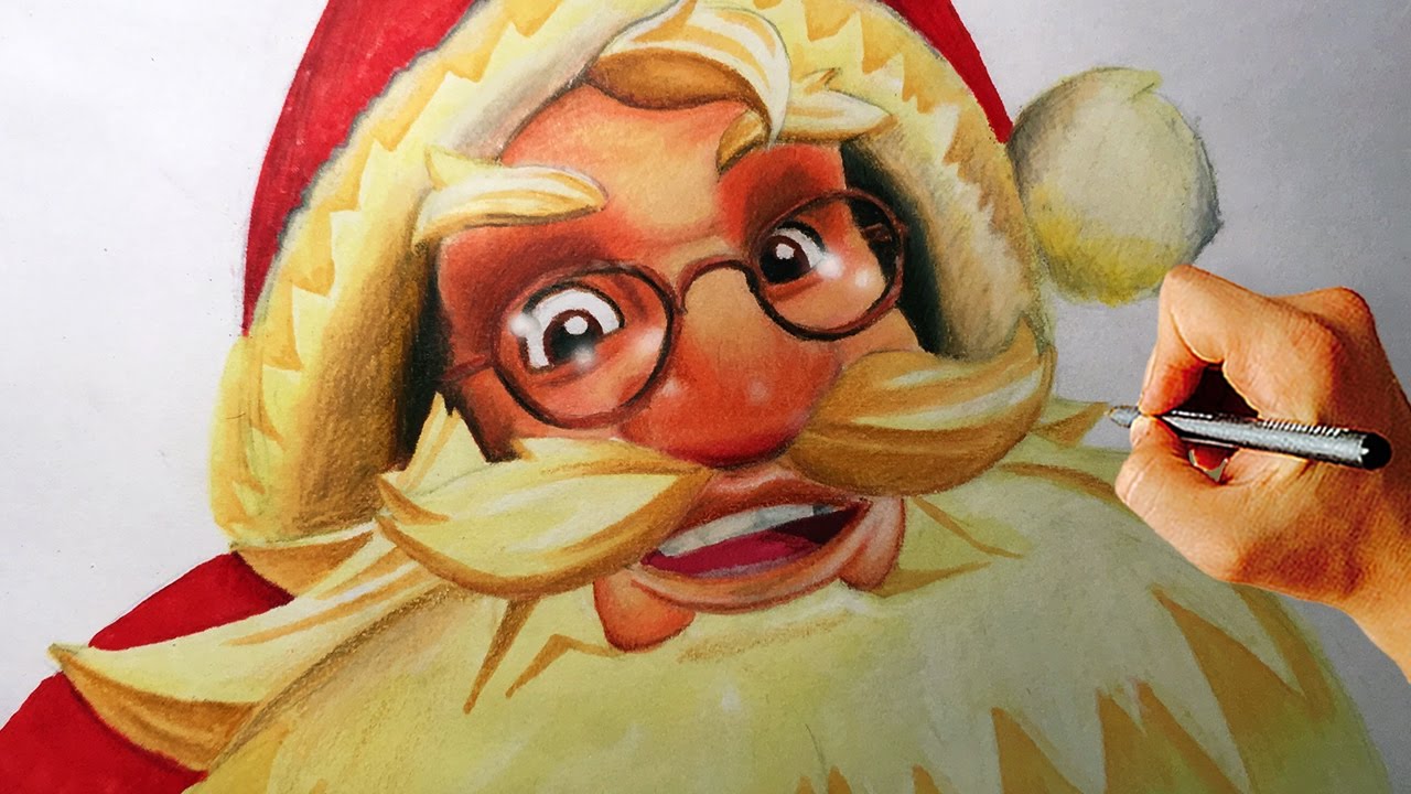 Santa Torbjörn (Overwatch) Holiday Skin Speed Art - YouTube