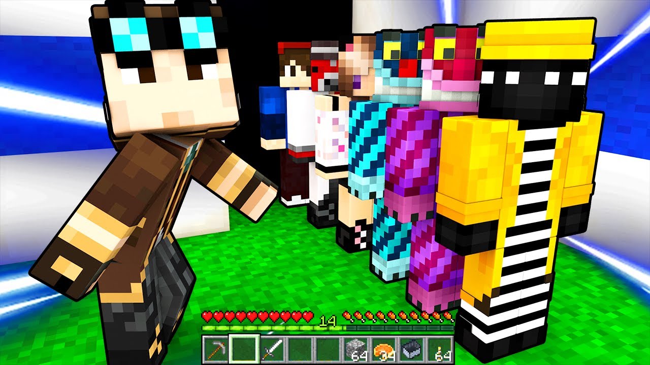 PORTO 15 AMICI NELLA NUOVA VANILLA WGF SU MINECRAFT!! - YouTube