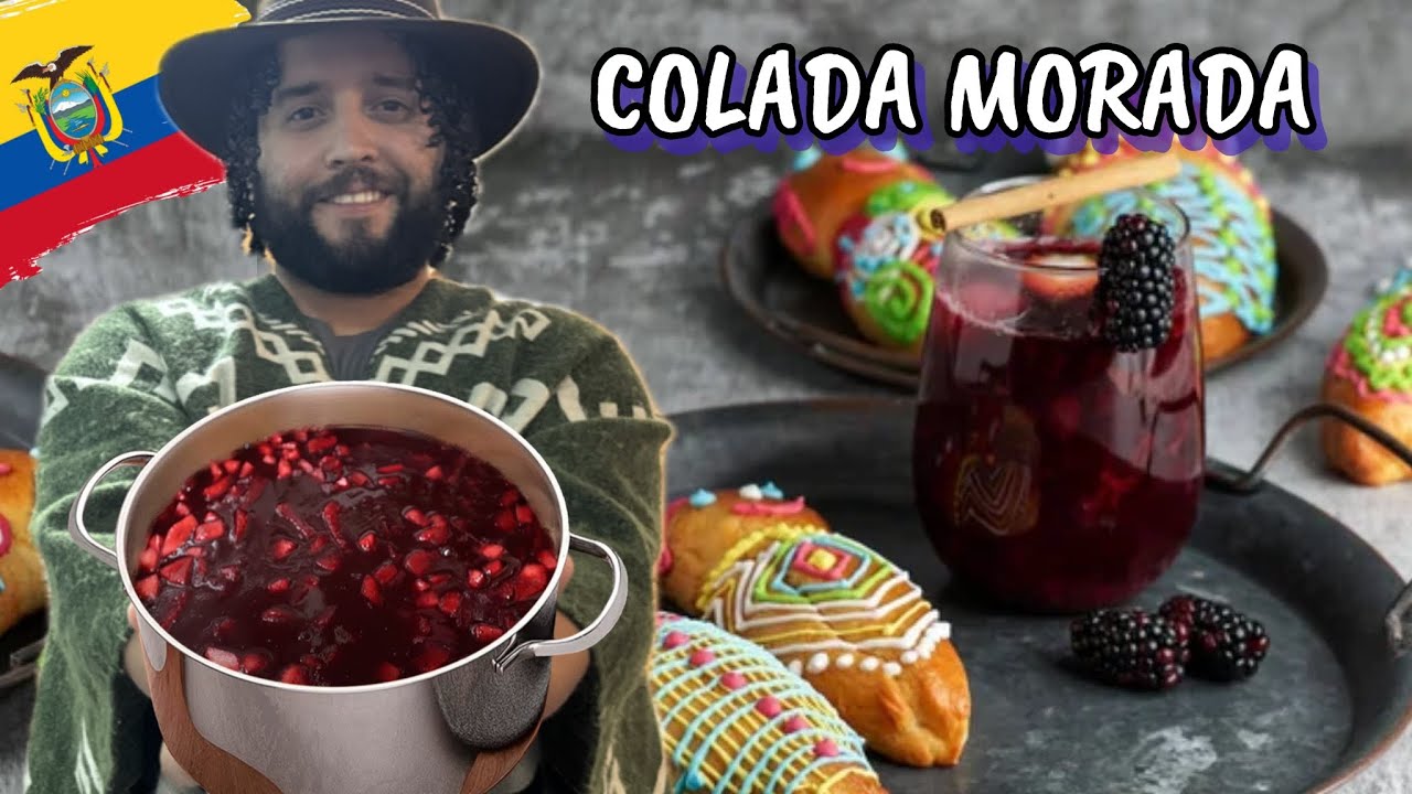 HACIENDO COLADA MORADA ECUATORIANA🇪🇨 | Bebida típica por el día de los ...