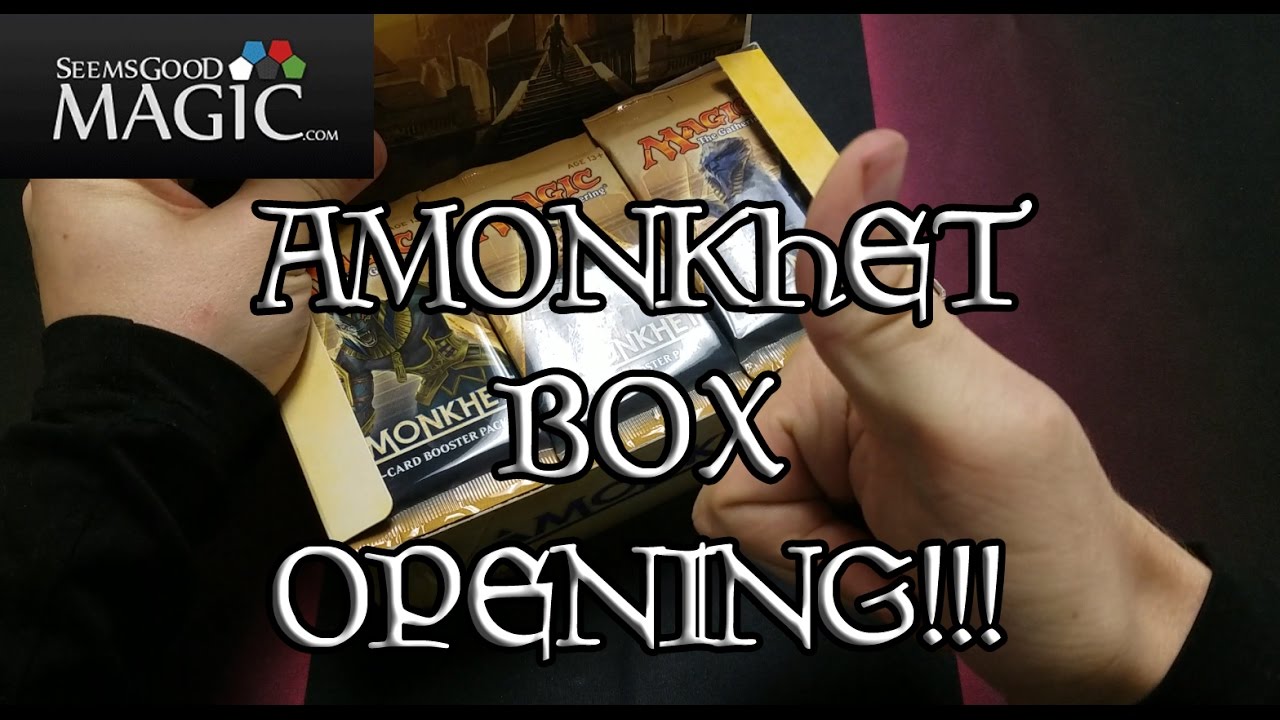 AMONKHET BOX OPENING!!! - YouTube