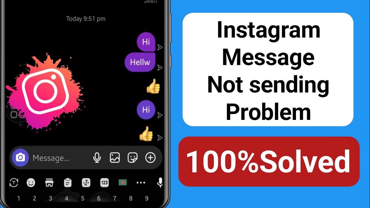 Fix Failed to delivery Instagram msg not send problem 2024 | Instagram ...