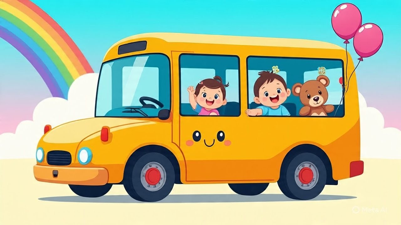 The Wheels on the Bus | Baby Song & Nursery Rhyme for Kids - YouTube