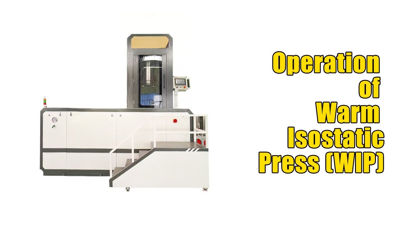 Operation of Warm Isostatic Press (WIP) - YouTube