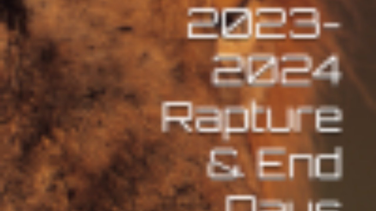 My 2024 End Days Book is already published and on sale! So fast! - YouTube