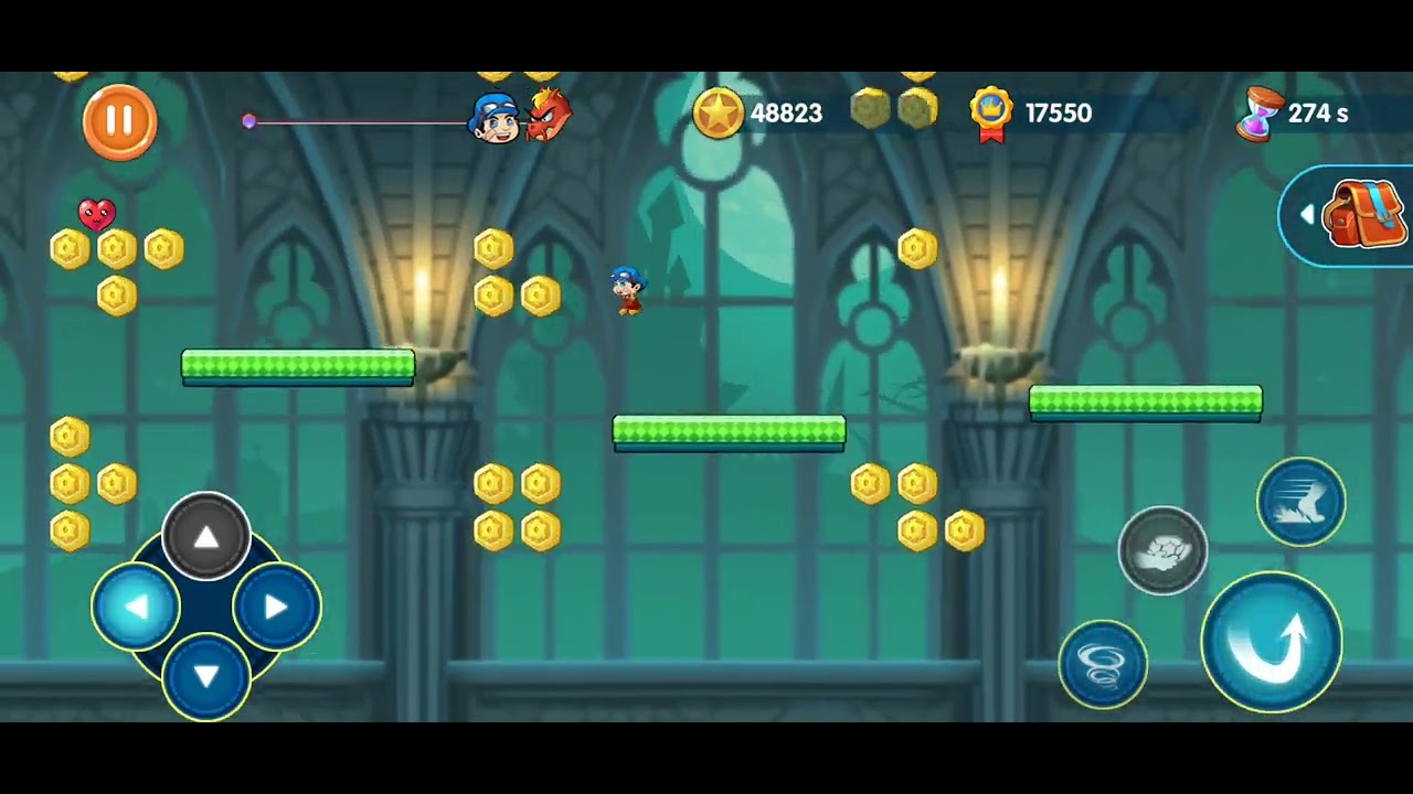 Super Machino - Zone 9 - Level 5 - Haunted City Walkthrough - YouTube