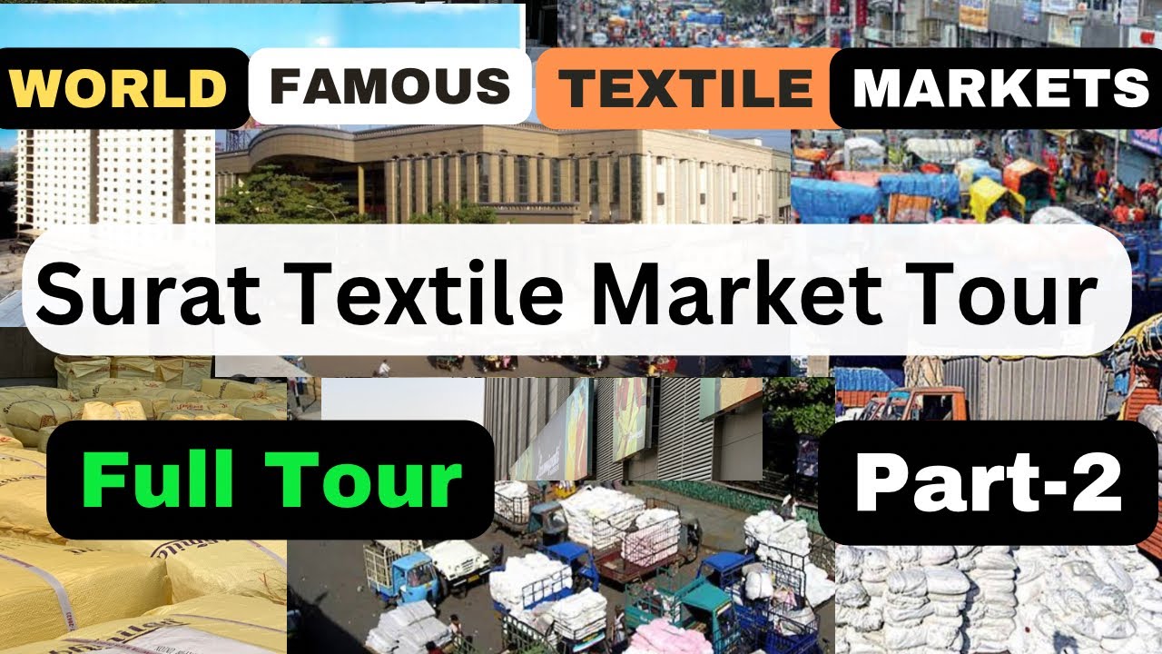 💥Surat Textile Market Tour💥 | Famous Markets of Surat | #Surat - YouTube