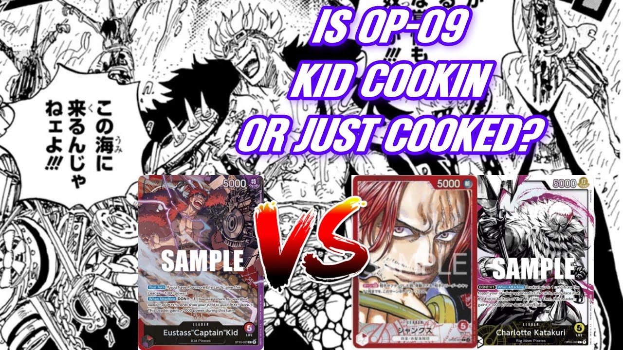 RP KID OP-09 DECK PROFILE PLUS MATCHES AGAINST SHANKS & KATAKURI! - YouTube