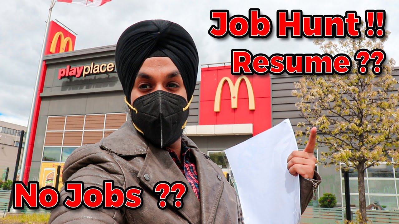 Finding Jobs in CANADA during COVID Lockdown !! No Jobs - YouTube