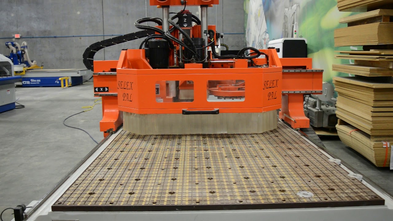 Omnitech Selexx Pal CNC Router - YouTube