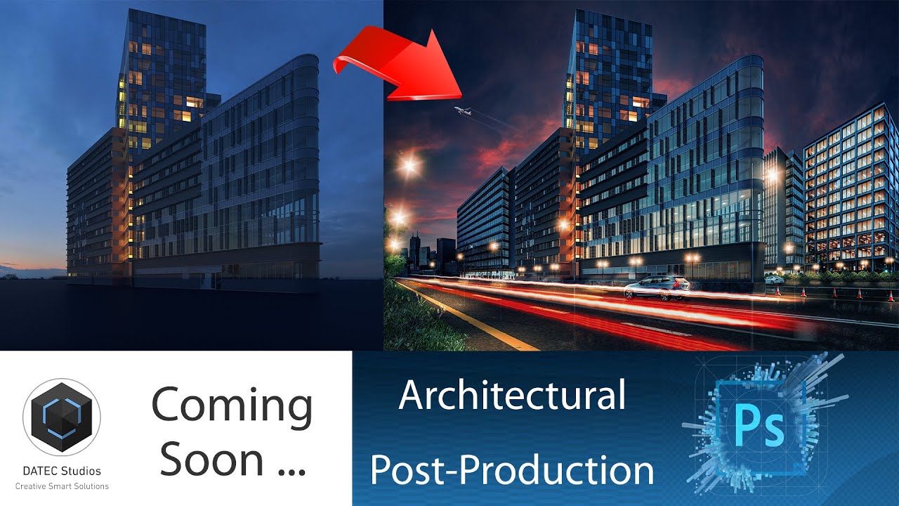 Architectural Post Production (Zero to Advanced) in Photoshop - YouTube