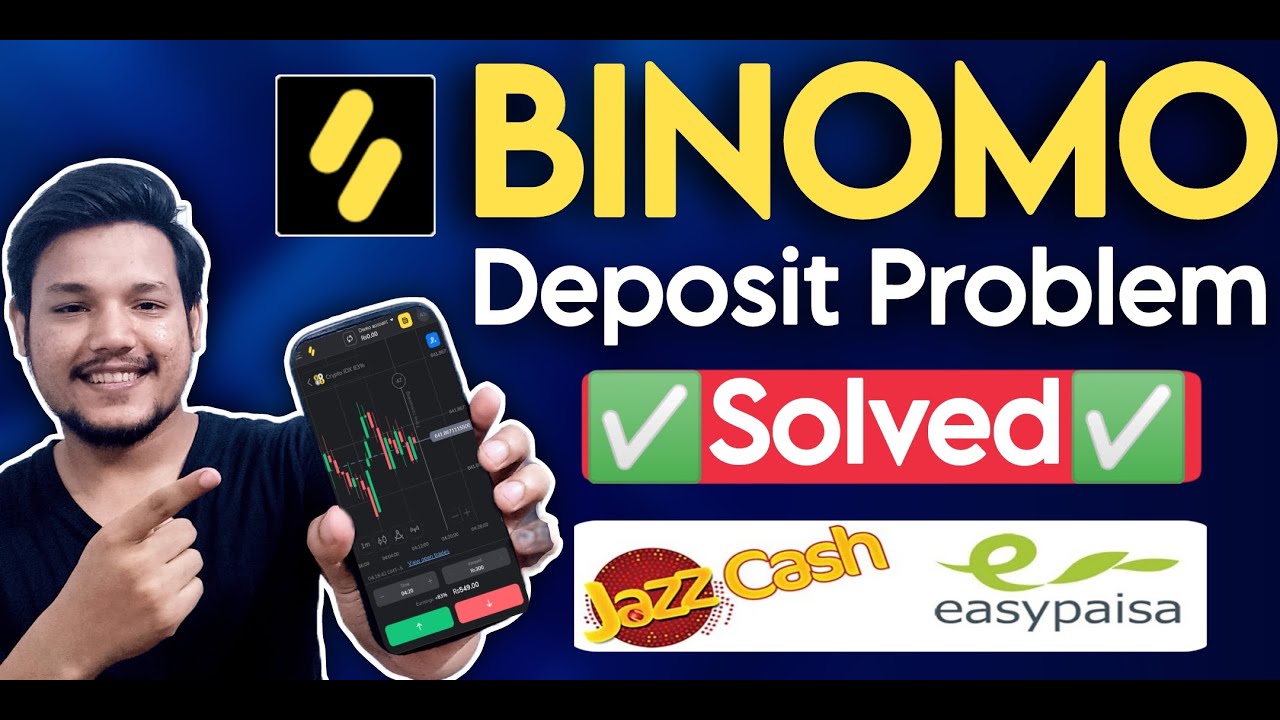 How To Deposit Money In Binomo Through Easypaisa | Binomo Deposit In ...