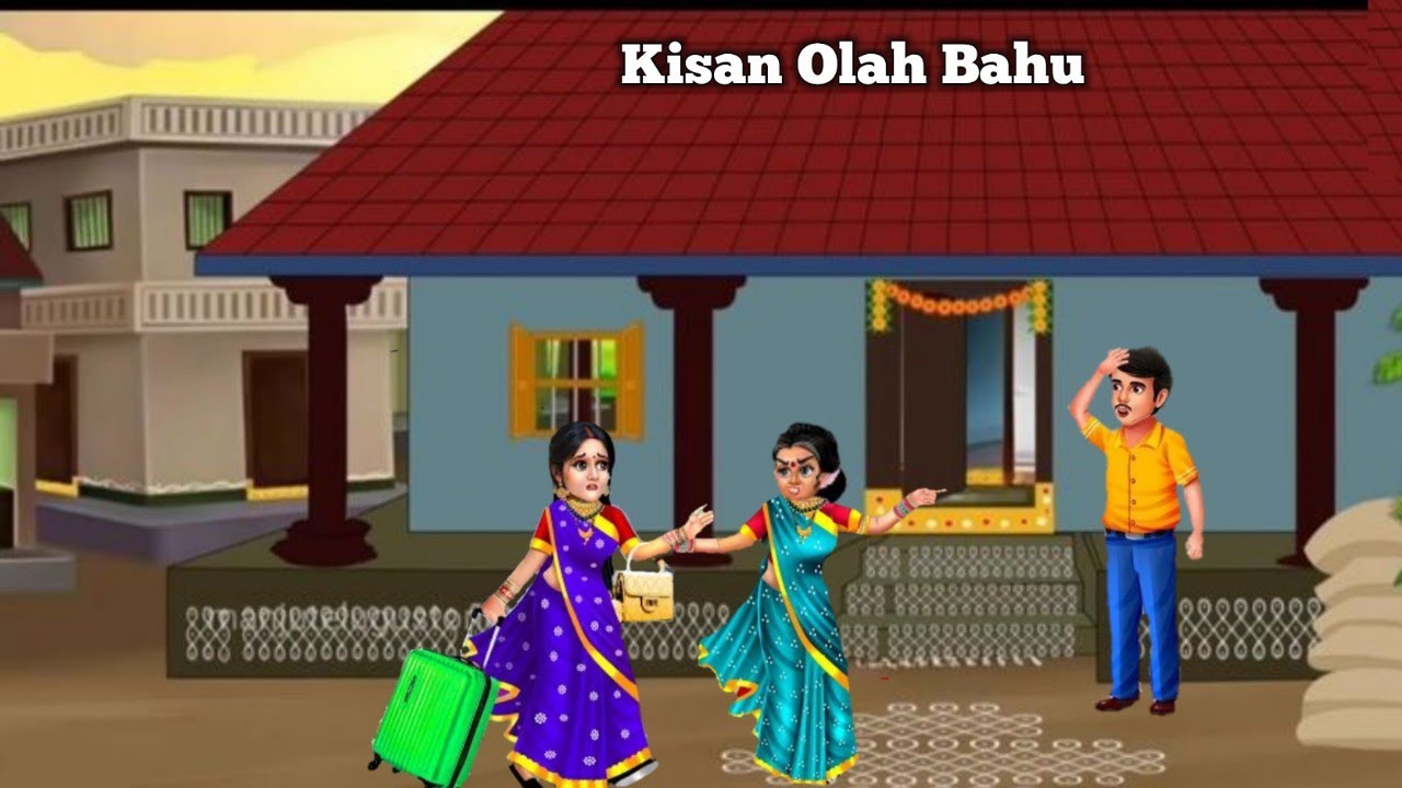 kisan Olah Bahu Benaw Enay Kalmi Kuli | Latest Santali Cartoon Video ...