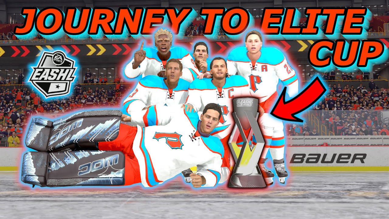 JOURNEY TO ELITE CUP!!! | NHL 24 EASHL - YouTube