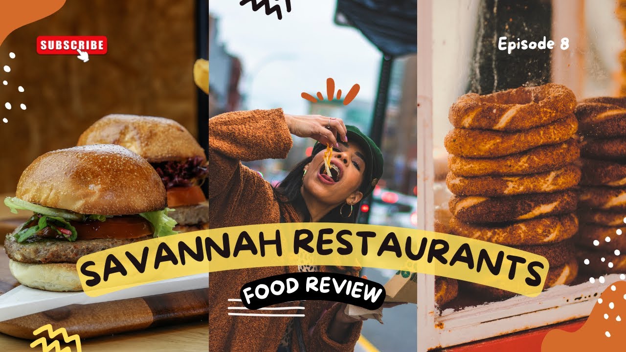 SAVANNAH Food Tour || Top 10 Restaurants in Savannah, GA - YouTube