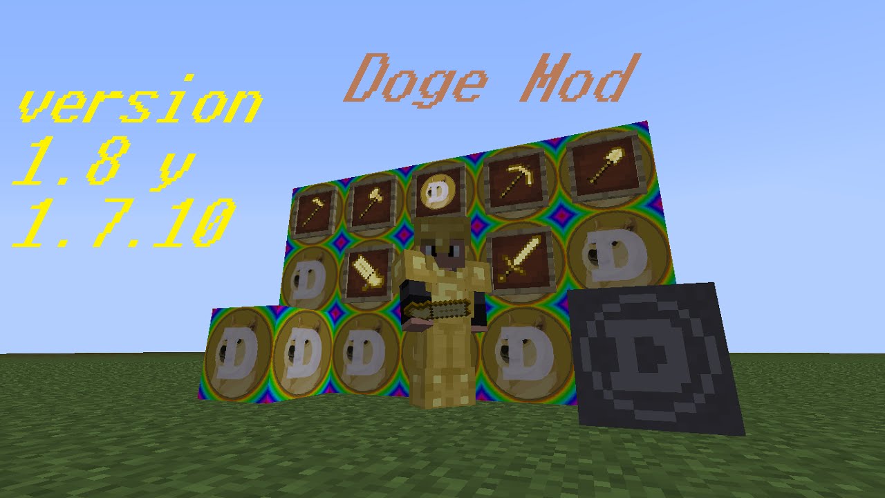 Minecraft review de Doge Mod versión 1.8 y 1.7.10 en español - YouTube