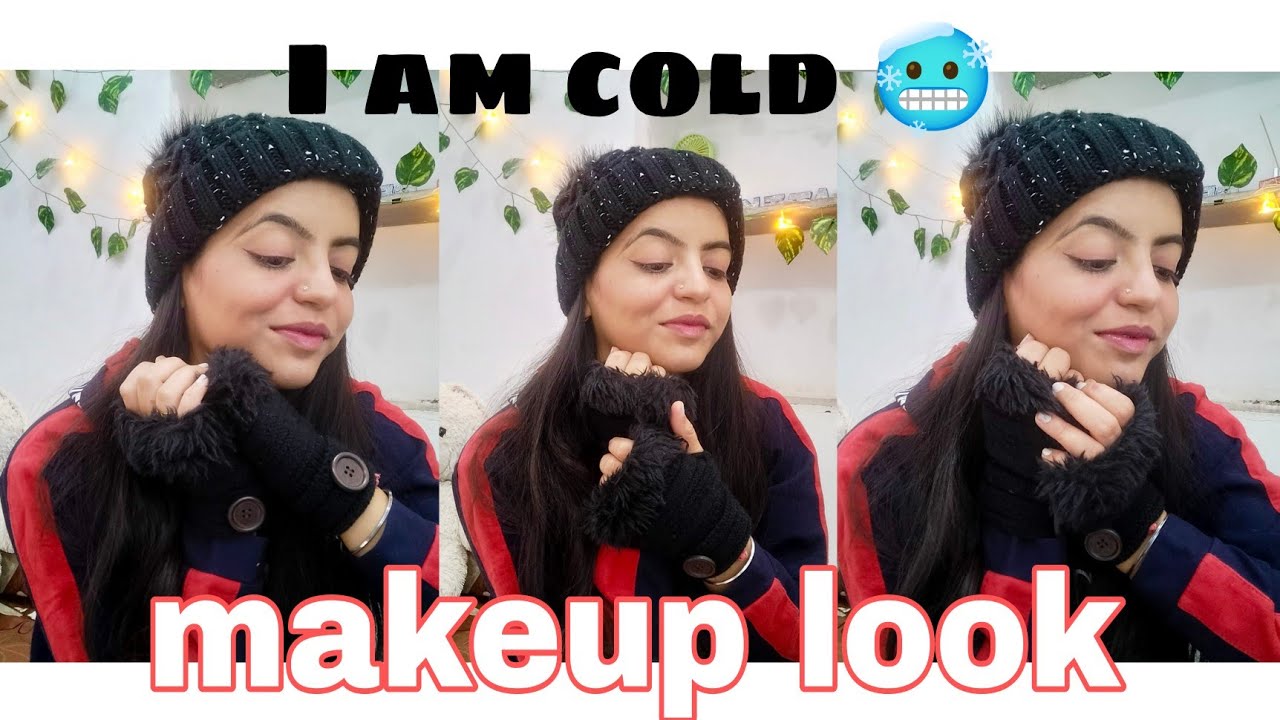 *INSTAGRAM VIRAL*"I' am cold" makeup look | Gujjuchhokri # ...