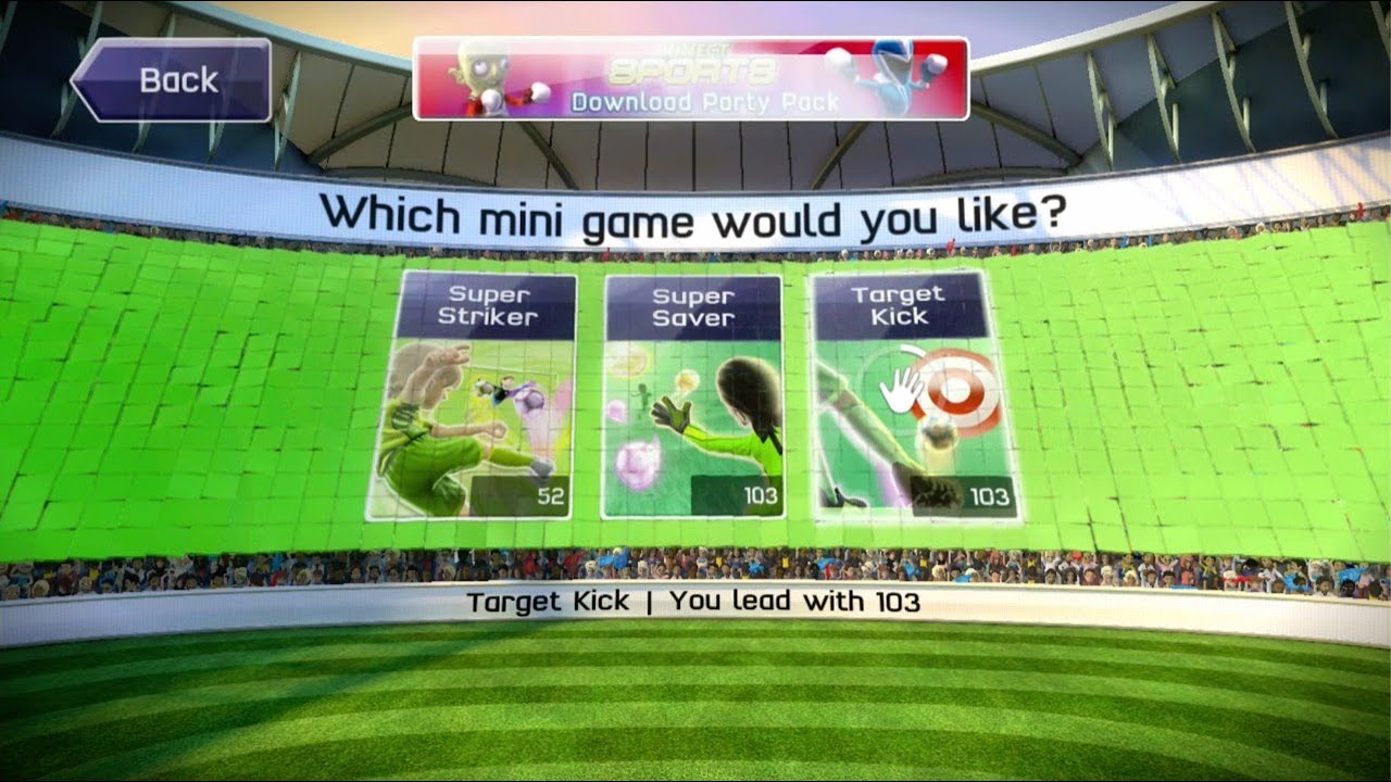 Kinect Sports: Target Kick Mini-Game - YouTube