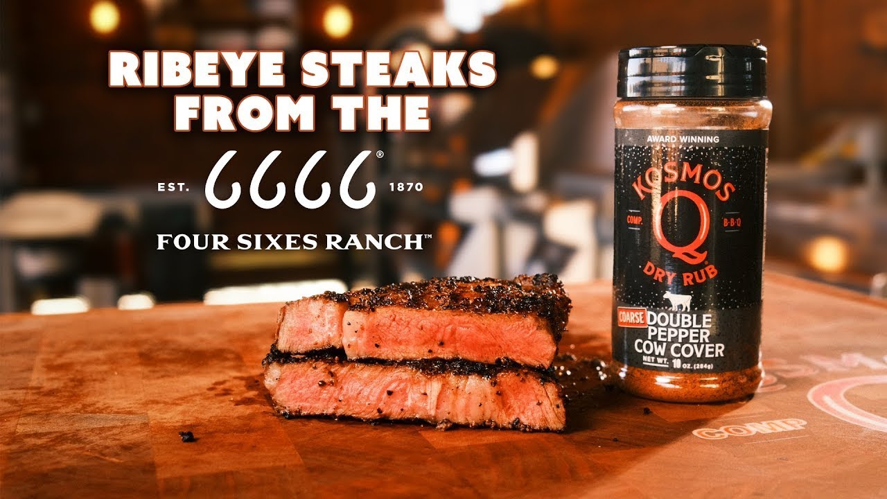 How to cook the Perfect Ribeye Steak 6666 Ranch Steak Review - YouTube