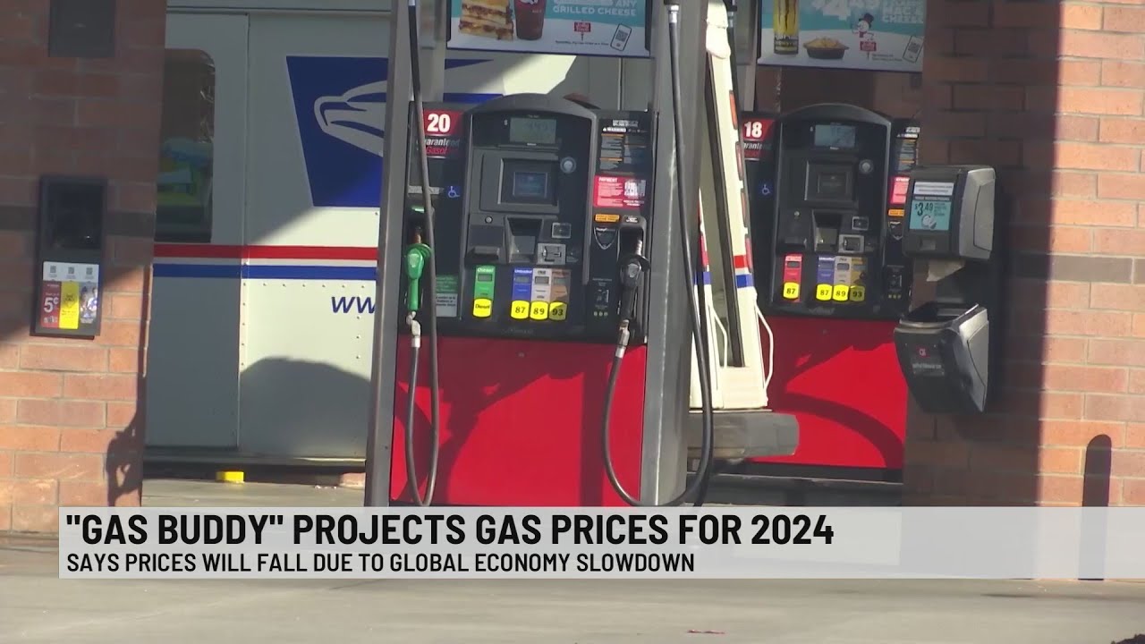 GasBuddy projects gas prices for 2024 - YouTube