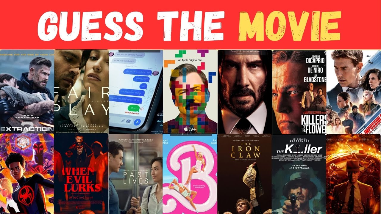 Guess the Movie by the Poster | Identify the Film by the Poster | Quiz ...