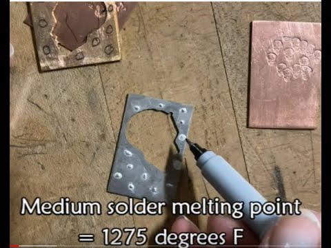 Sweat Soldering Process for Jewelry - YouTube