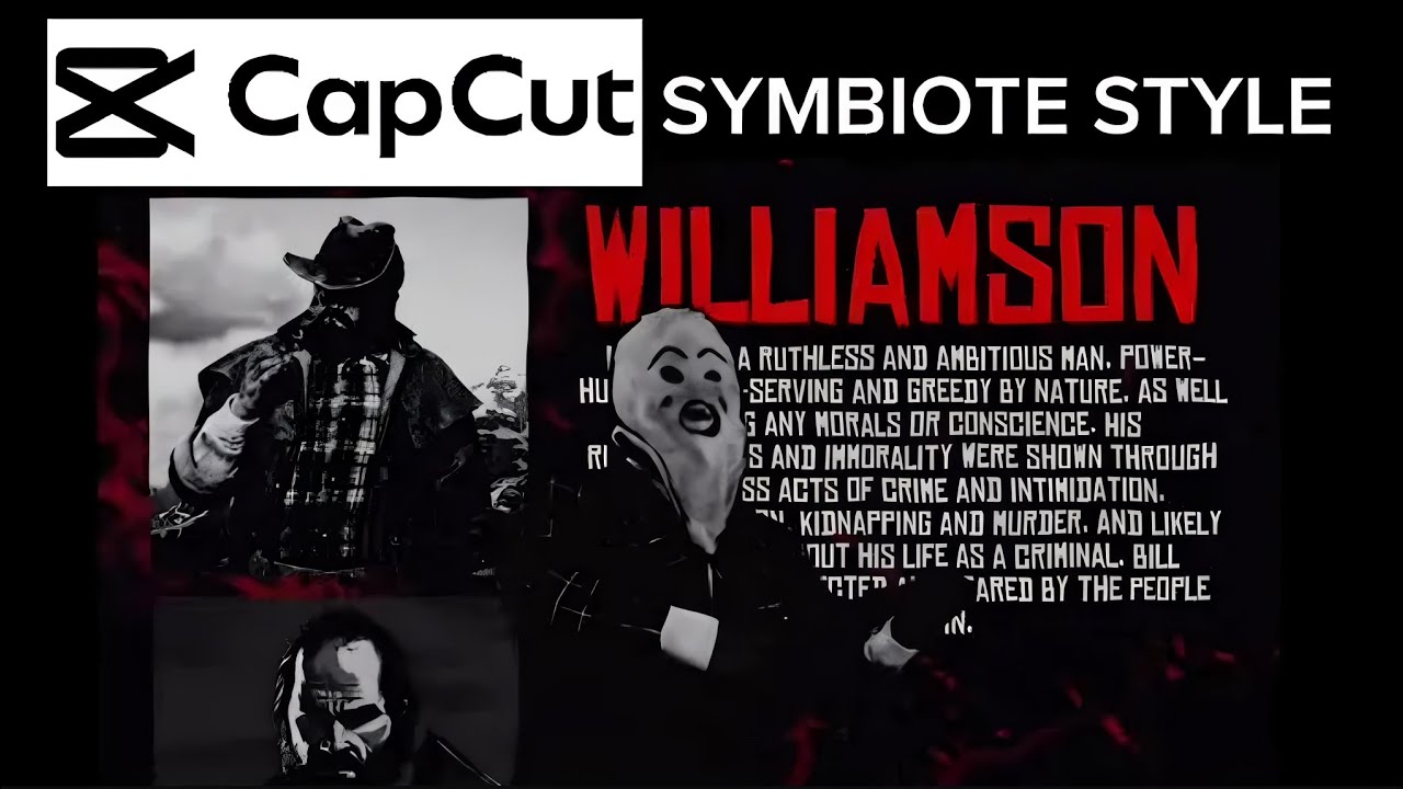 Symbiote Style Edit Capcut Template | Instagram Trending Symbiote Style ...